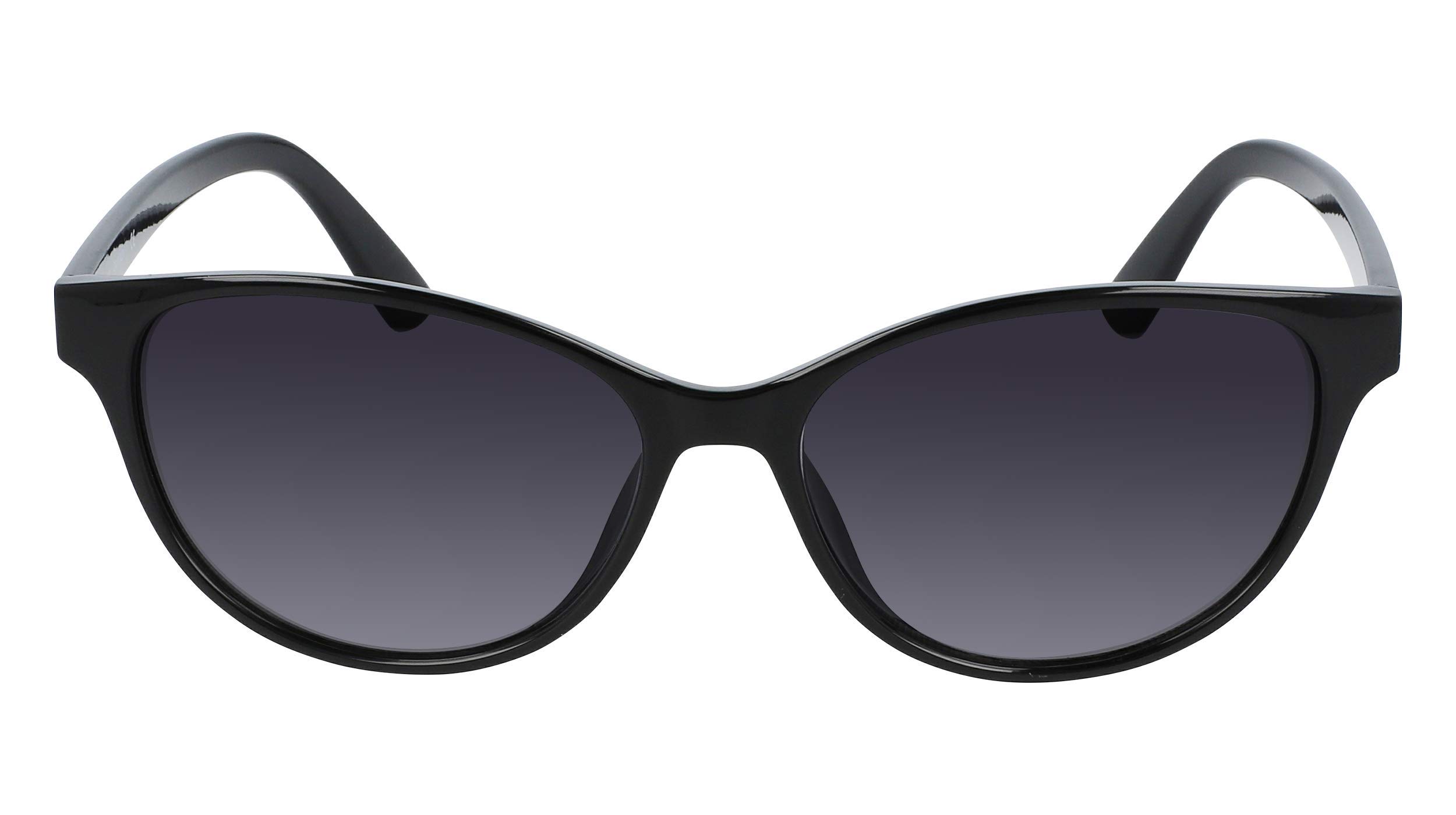 Calvin Klein Women's CK20517S Cat Eye Sunglasses, Black, 56/15/140