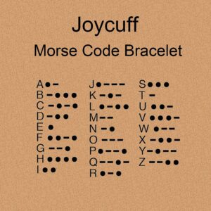 JoycuFF Men's Bracelet Gifts for Boyfriend I Love You Morse Code Bracelets for Women Men Mothers Day Unique Birthday Gifts Jewelry Cord Wrap Bracelet with Black Hematite Beads Gift for Women