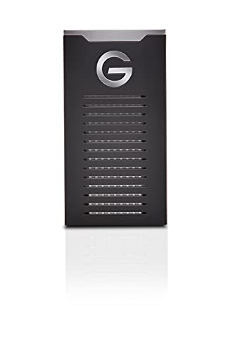 SanDisk Professional 2TB G-DRIVE SSD - Ultra-Rugged, IP67 Dust/Water Resistant, Portable External NVMe Solid State Drive, Up to 1,050 MB/s, USB 3.2 Gen 2 - SDPS11A-002T-GBANB