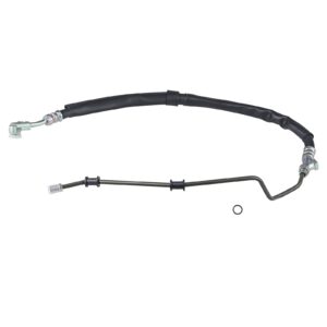 wmphe compatible with power steering pressure hose assembly acura mdx v6 3.7l 2007 2008 2009, replace oem 53713-stx-a01, 3401214