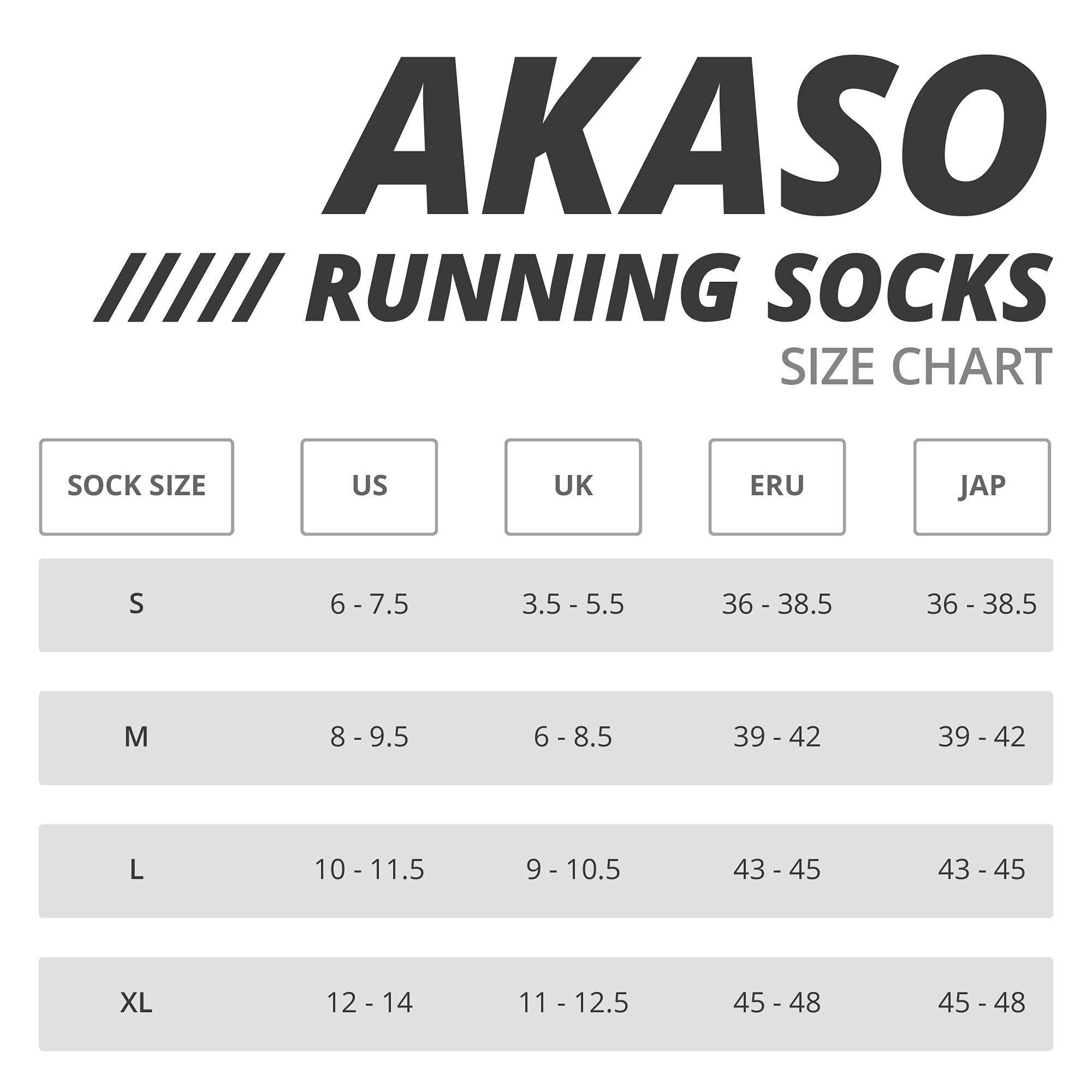 AKASO Crew Athletic Running Coolmax Socks, Anti-Odor Moisture Wicking Anti-Blister Seamless Socks for Hiking Men and Women (2 Pairs) (Black M)