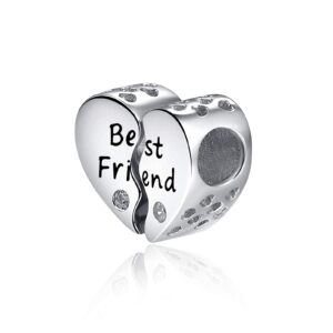 pandora charms friendship bracelets 925 sterling silver best friend bracelets for 2 heart pandora charms clearance friendship gift