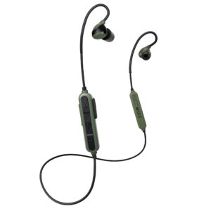 isotunes sport advance bt shooting earbuds: tactical bluetooth hearing protection (od green)