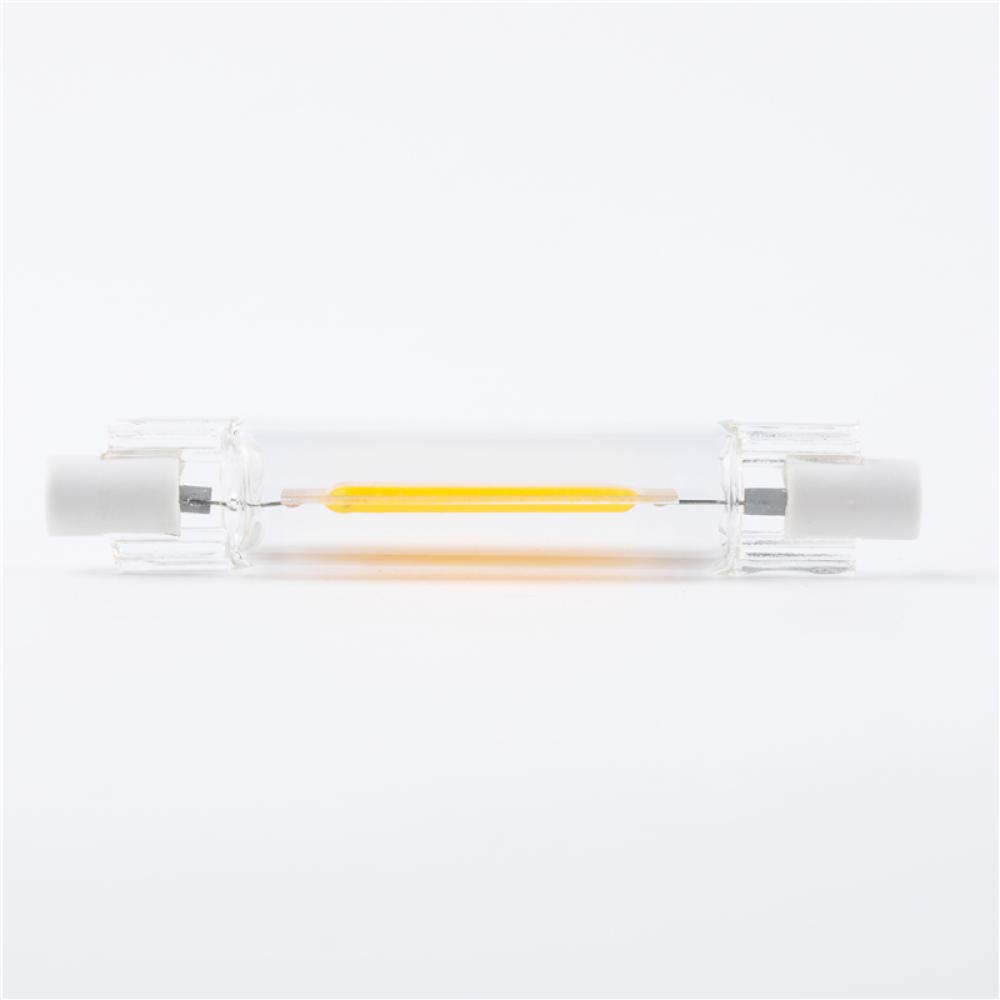 Halogen Light Bulb Led R7S 78Mm 15W 20W R7S High Powerful Headlight 118Mm 30W 40W 50W 110V 220V Cob Lamp Bulb Glass Pipe Replace Halogen Lamp Light-Natural Light_78Mm 15W 220V