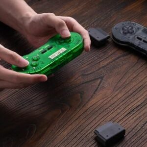 8Bitdo Sn30 2.4G Wireless Gamepad for Original SNES/Sfc (Transparent Edition)