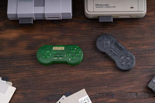 8Bitdo Sn30 2.4G Wireless Gamepad for Original SNES/Sfc (Transparent Edition)