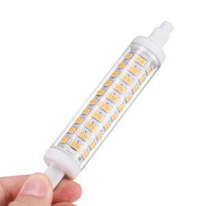 lighting dimmable r7s led78mm 118mm 135mm lightbulb 10w 15w 20w smd2835 led lamp 220v corn light energy saving replace halogen light-warm white_15w 118mm