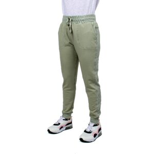 Apana Ladies Sojourn Jogger Active Yoga Sweatpants Clothing (Deep Sage, Medium)