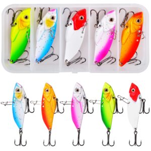 blade baits fishing jigging spoon lures,metal vib hard spinner blade baits swimbait vibrating lipless crankbait fishing lures for bass walleye trout