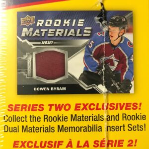 2020/21 Upper Deck Series 2 Hockey Blaster Box - 6 Packs Plus 1 Bonus Pack - 8 Cards Each - 1 Young Guns card per box on average