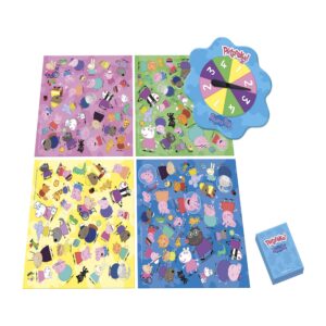 Hasbro Gaming Pictureka! Junior Peppa Pig Picture Game, Fun Board Game for Preschoolers, for 4 Year Olds and Up, No Reading Required