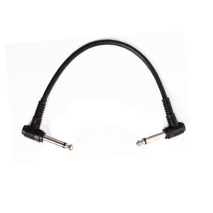 Senor Cable 6 Inch Guitar Patch Cable Black 3-Pack Guitar Effect Pedal Cables | Pedal Patch Cables | Guitar Effect Patch Cables | Patch Cables Guitar | Guitar Patch Cables | Guitar Cables Pedal