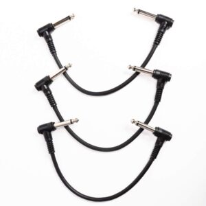 senor cable 6 inch guitar patch cable black 3-pack guitar effect pedal cables | pedal patch cables | guitar effect patch cables | patch cables guitar | guitar patch cables | guitar cables pedal