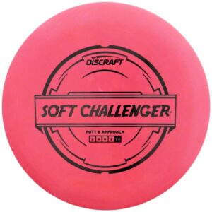 discraft putter line soft challenger putt and approach golf disc [colors may vary] - 170-172g