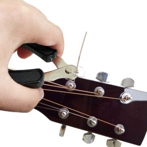 Winder Guitar String Winder and Cutter, Strings Extractor, 3 in 1 Guitar Maintenance Tool