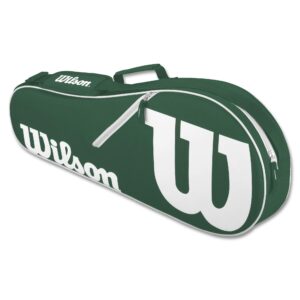 Generic Wilson US Open 25 Junior Tennis Racquet Bundled with a Green/White Wilson Advantage II Tennis Bag (Perfect for Beginner Players Age 9-10) Green/White Bag 25 Inch Racquet