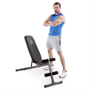 marcy pro adjustable home gym utility exercise weight training workout bench