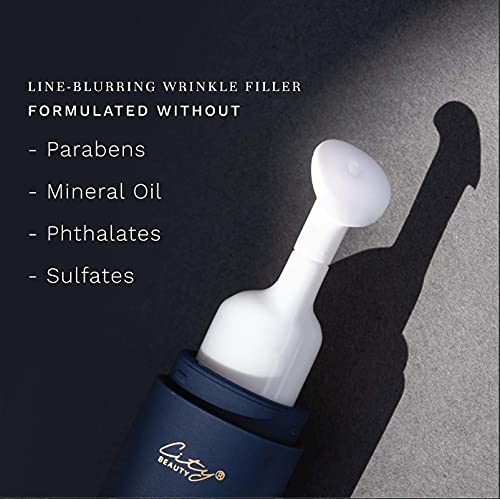 City Beauty Line-Blurring Wrinkle Filler - Instant Face Tightener | Instantly Fill & Blur Fine Lines for a Smoother, Youthful Complexion | Deep Wrinkle Filler for Face and Neck