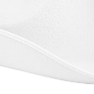 Zodaca White Cowboy Hat - Felt Cowboy Hats for Men, Women, Western Cowgirl Hat for Costume Birthday Bachelorette Party (Adult Size)