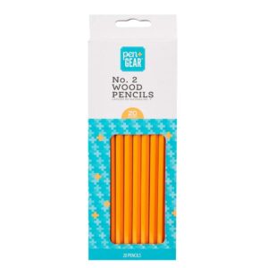 pen + gear no. 2 wood pencils, 20 count