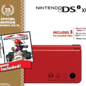 Nintendo DSi XL - 25th Anniversary Edition Red (Renewed)