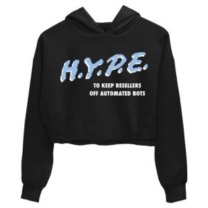 365 printing hype blue white sneaker matching sweatshirt (black / m)