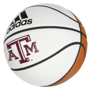 adidas ncaa full size autograph basketball, texas a&m aggies