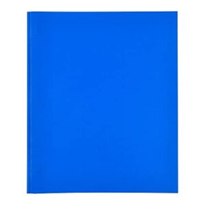 pen+gear 2-pocket file folder, blue, letter size