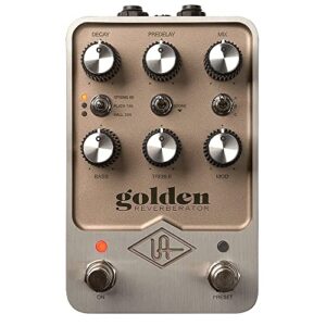 universal audio uafx golden reverb pedal