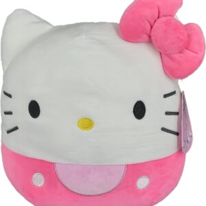 SQUISHMALLOW KellyToys - Sanrio® Hello Kitty® and Friends Squad - 12 Inch (30cm) - Pink Hellokitty® - Super Soft Plush Toy Animal Pillow Pal Buddy Stuffed Animal Birthday Gift