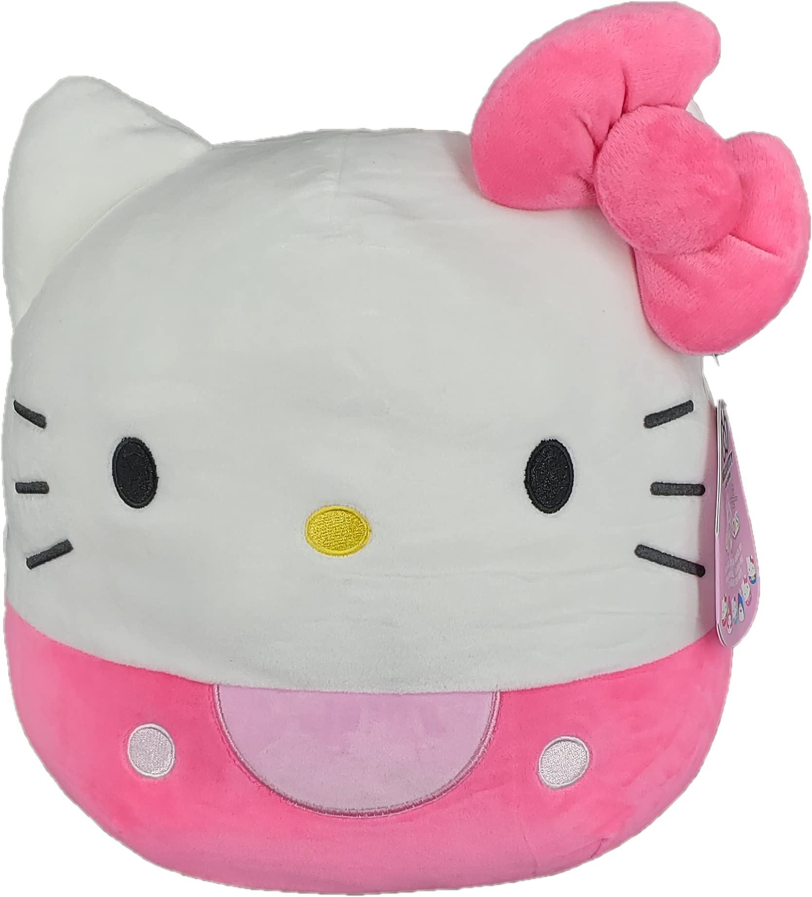 SQUISHMALLOW KellyToys - Sanrio® Hello Kitty® and Friends Squad - 12 Inch (30cm) - Pink Hellokitty® - Super Soft Plush Toy Animal Pillow Pal Buddy Stuffed Animal Birthday Gift