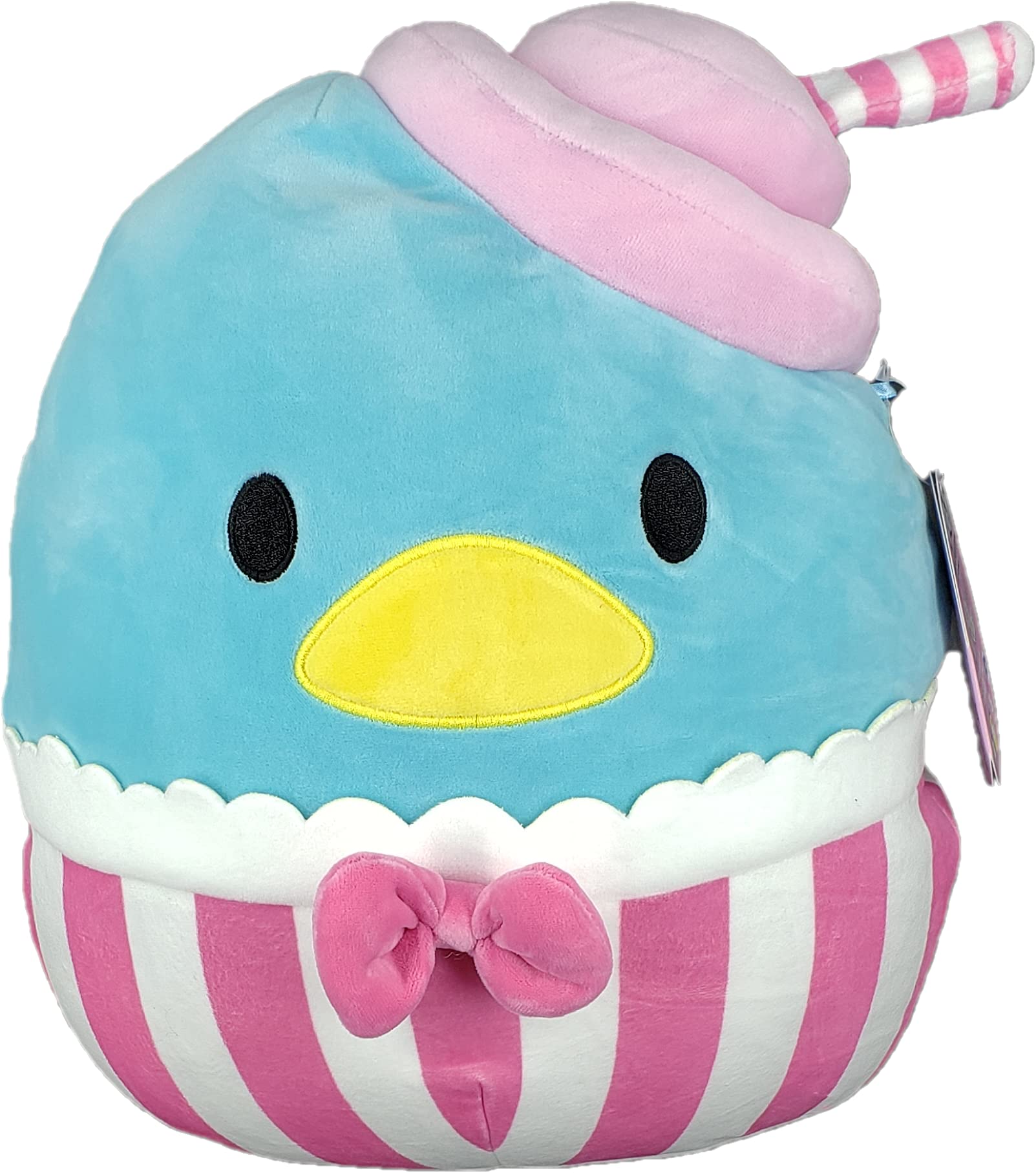 Squishmallows Official Kellytoy 12 Inch Sanrio Squad Hello Kitty & Friends Collectible Pillow Animals (Milkshake Penguin)