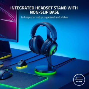 Razer Base Station V2 Chroma: Chroma RGB Lighting - Black (Renewed)