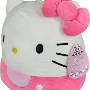 SQUISHMALLOW KellyToys - Sanrio® Hello Kitty® and Friends Squad - 12 Inch (30cm) - Pink Hellokitty® - Super Soft Plush Toy Animal Pillow Pal Buddy Stuffed Animal Birthday Gift