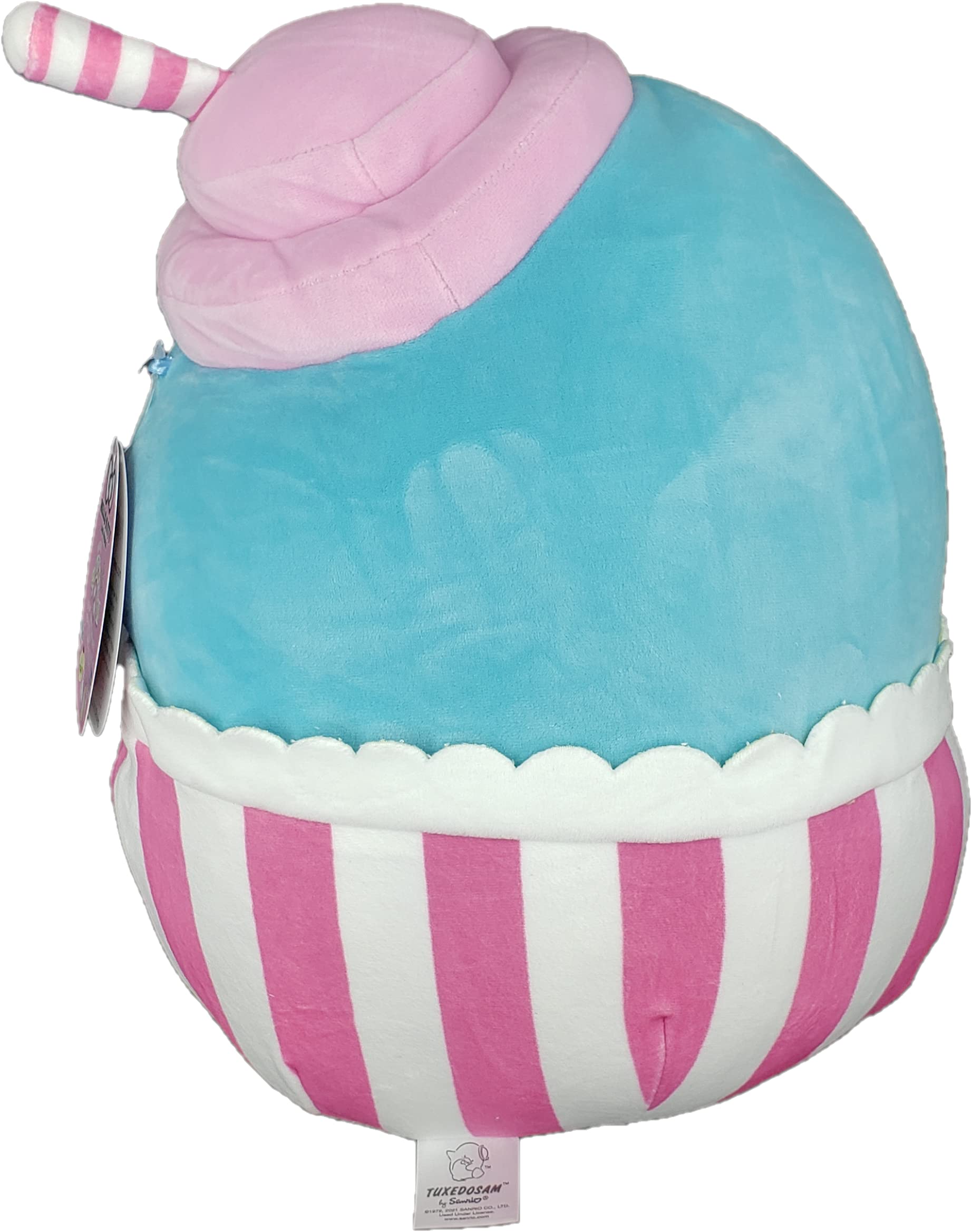 Squishmallows Official Kellytoy 12 Inch Sanrio Squad Hello Kitty & Friends Collectible Pillow Animals (Milkshake Penguin)