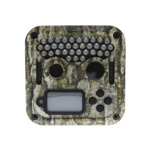 wildgame innovations hex trail camera | 20 megapixel infrared hunting game camera with hd photo and 720p video capabilities, trubark hd camo