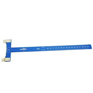 sas archery bow t-square tool string measurement (blue)