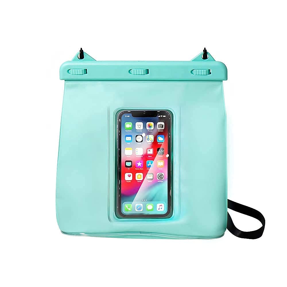 LAQ DESiGN Perspective Waterproof Storage Bag & Double Sided Perspective Dry Bag with Screen Touchable Inter Pocket