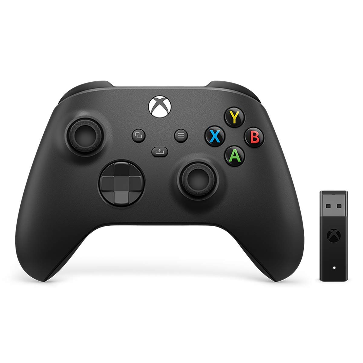 Microsoft Xbox Wireless Controller + Wireless Adapter for Windows 10 - Xbox (Renewed)