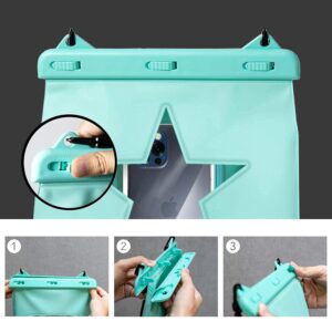 LAQ DESiGN Perspective Waterproof Storage Bag & Double Sided Perspective Dry Bag with Screen Touchable Inter Pocket