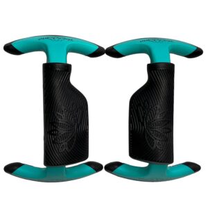 Yoga Grip, 2.0 - High Performance Yoga Blocks to Eliminate Wrist Pain in All Poses - Balance & Stretching Assistance - Great for Yoga, Pushups and Pilates, Premium Quality