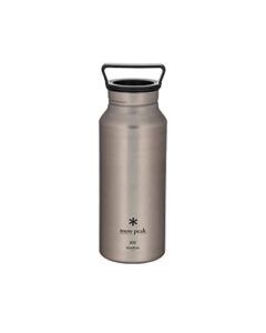 snow peak ultra-light titanium aurora bottle, hiking, backpacking, taste free sports water bottle