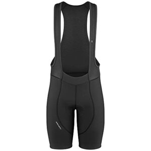 louis garneau fit sensor 3 cycling bib - men's black large