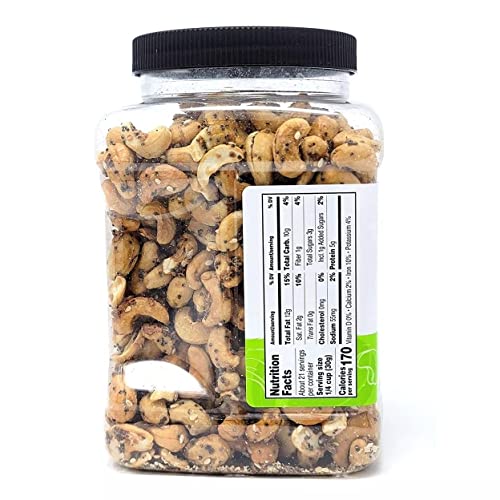 Member's Mark Everything Seasoned Cashews, 22 Oz