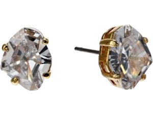 kate spade new york treasure trove studs earrings clear one size