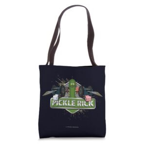 rick and morty pickle rick tote bag