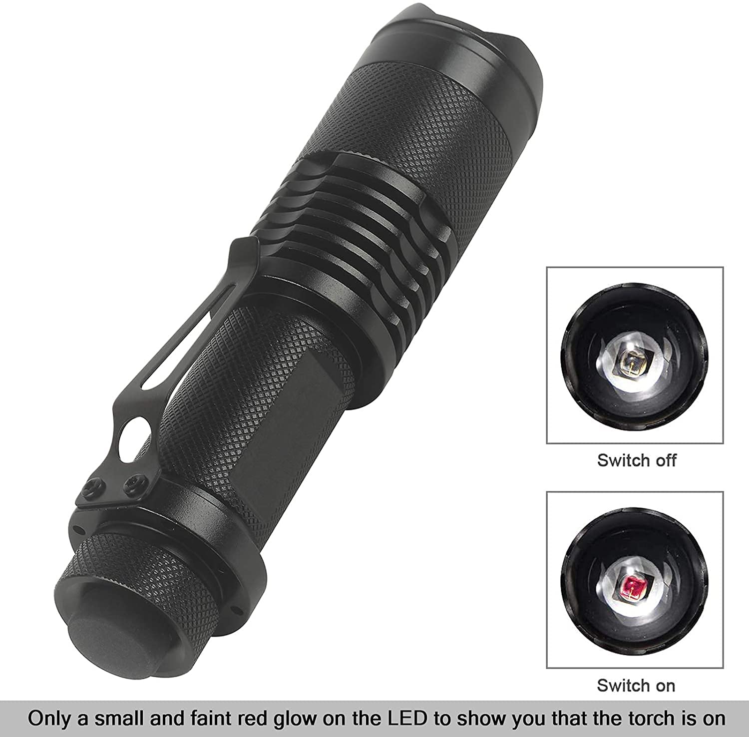 WINDFIRE IR Flashlight 940nm Infrared Light for Night Vision Device,940nm IR Illuminator Flashlight Spotlight