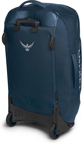 Osprey Transporter 60L Wheeled Travel Duffel Bag, Venturi Blue