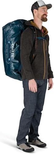 Osprey Transporter 120L Travel Duffel Bag, Venturi Blue