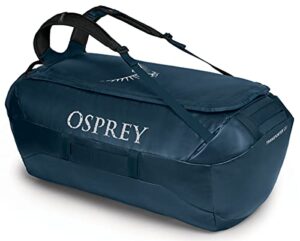 osprey transporter 120l travel duffel bag, venturi blue